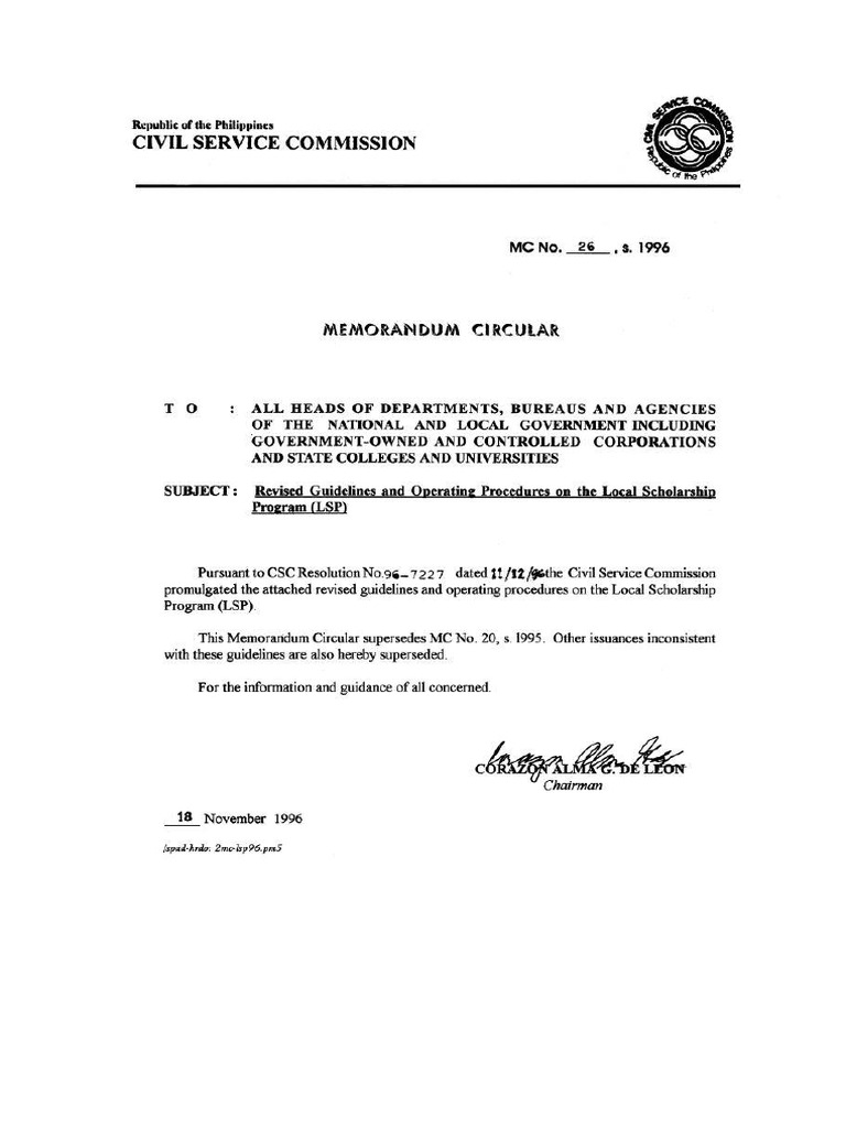 MC 26 S 1996 | PDF