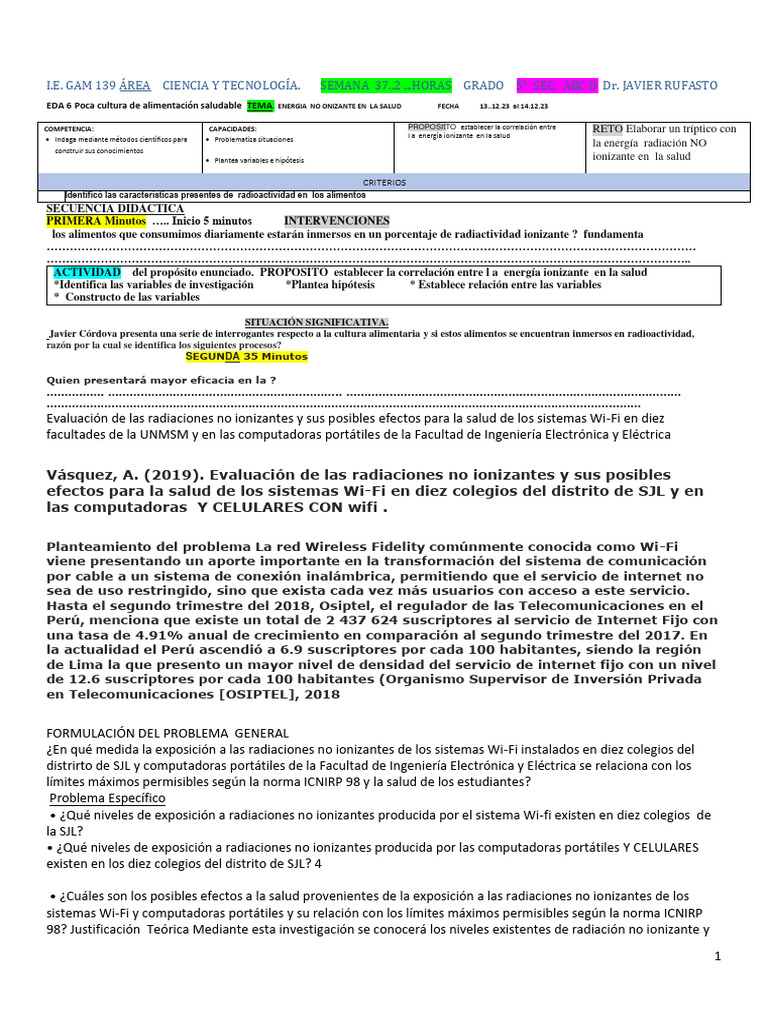 Seman 37.... 5 Año ..2..-FICHA (505050) | PDF | Espectro ...