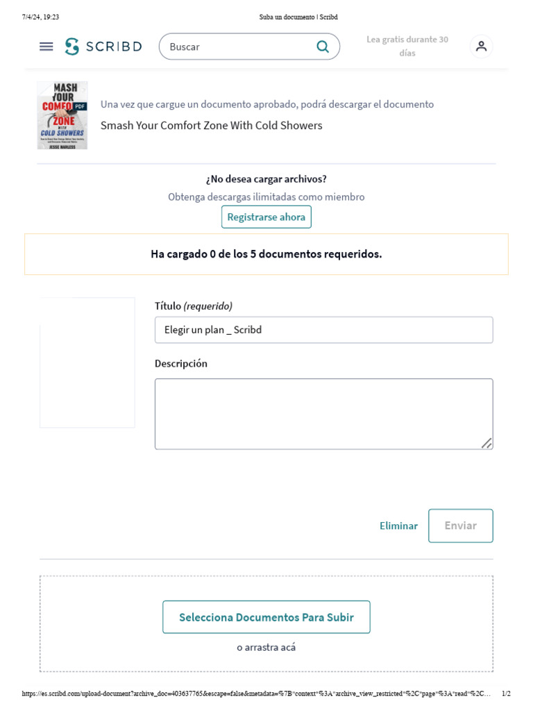 Suba Un Documento - Scribd | PDF | Scribd | Red mundial
