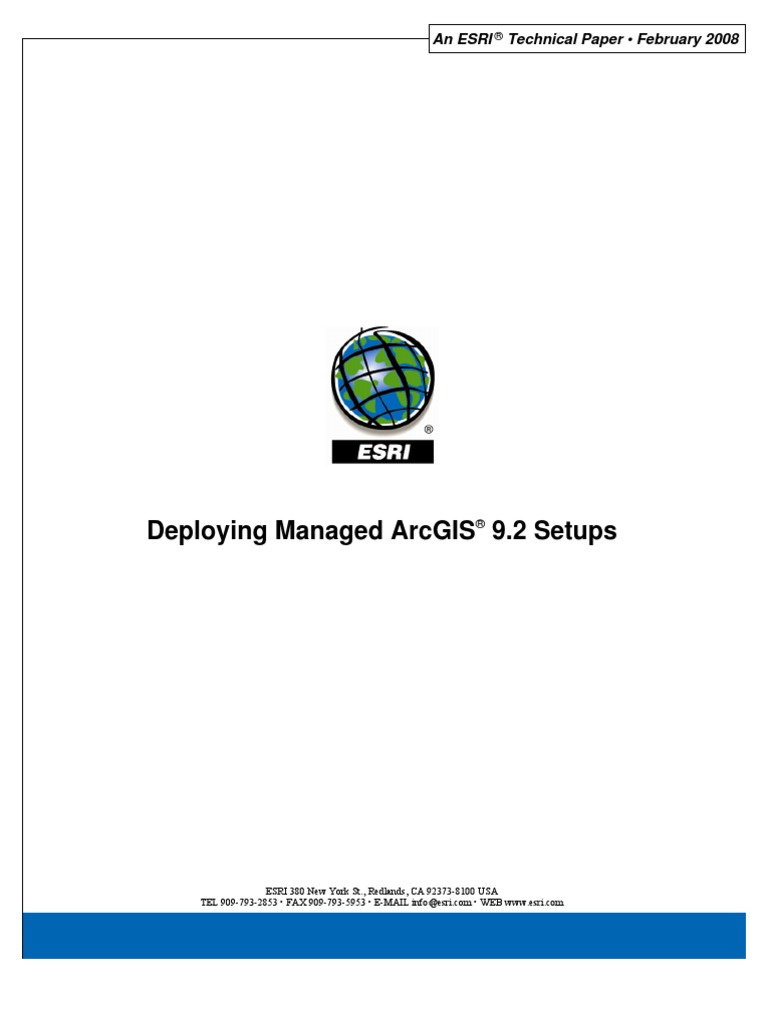 Deploying Managed Arc Gis Setups Updated | PDF | Arc Gis | Esri