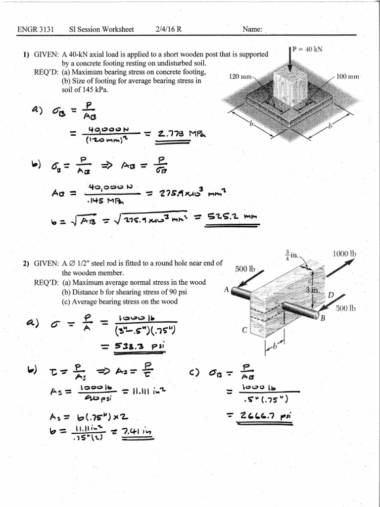 9 7 16 Engr3131 Kjacob18 Worksheet Solutions | PDF | Mechanical ...