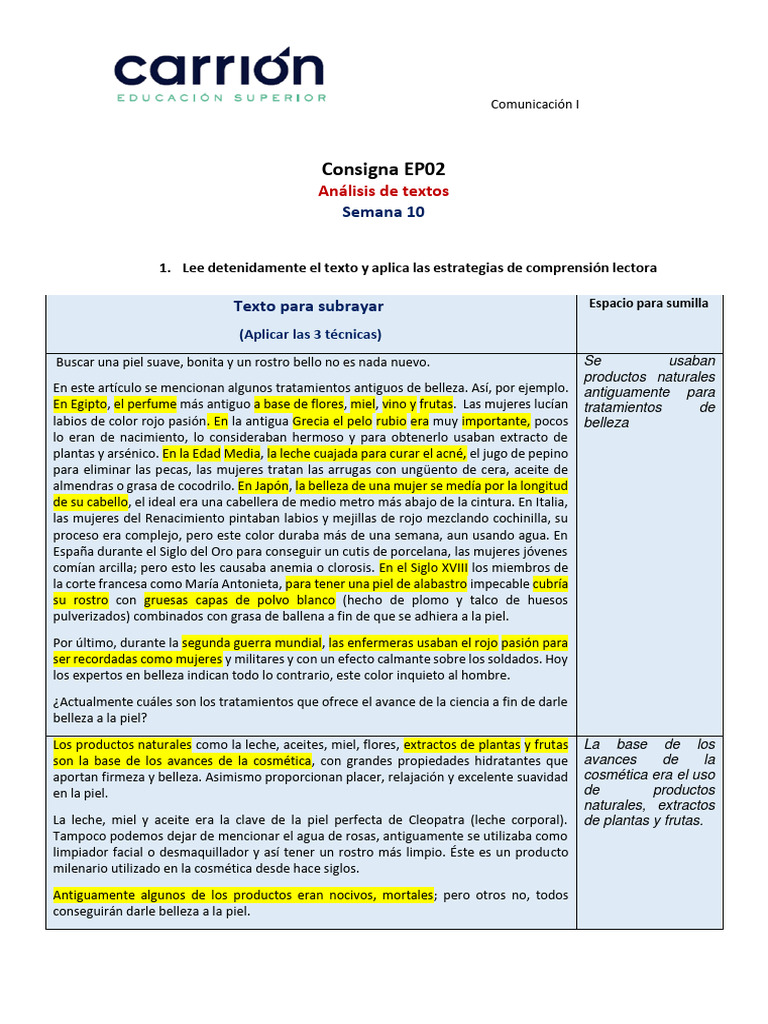 Actividad - 3 - 1 2 | PDF | Productos cosméticos | Pelo