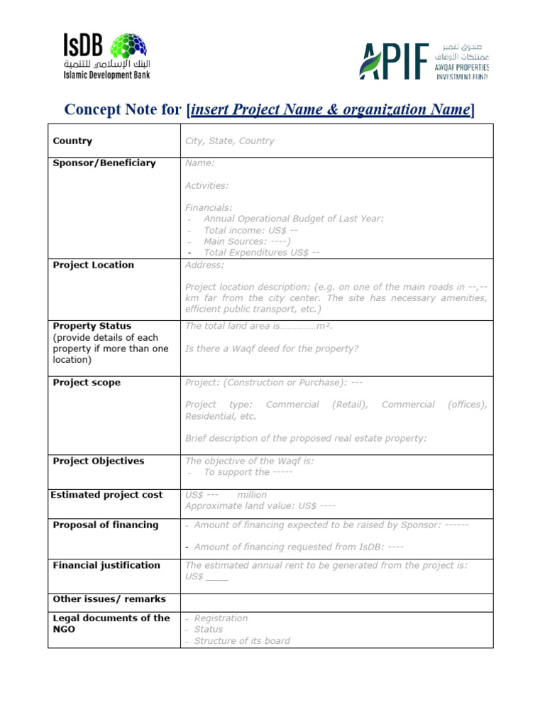 APIF Application Form | PDF