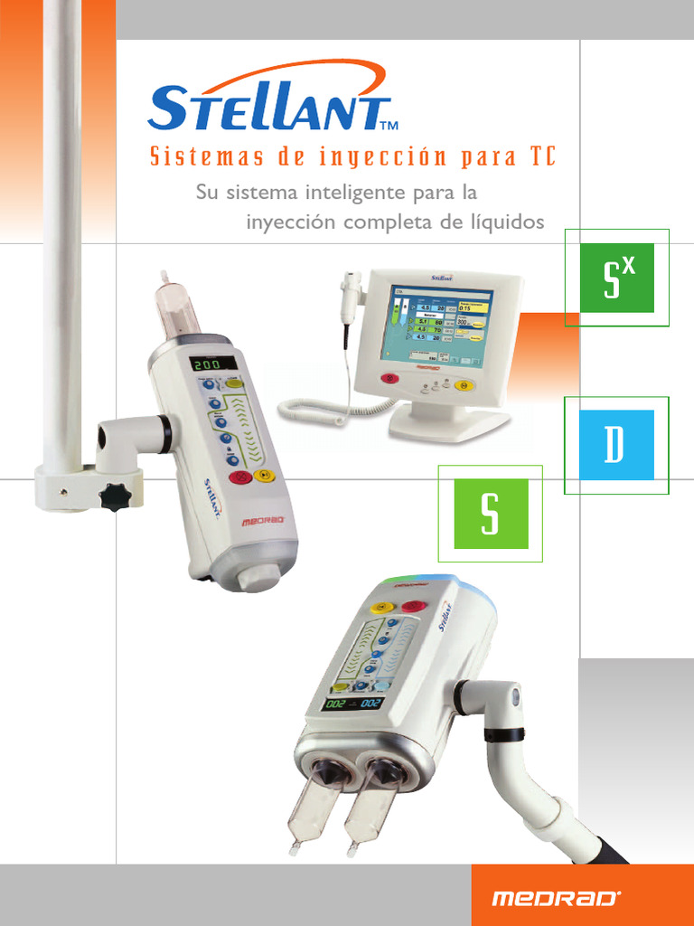 Sistemas de Inyección Stellant para TC | PDF | Inyección (medicina ...