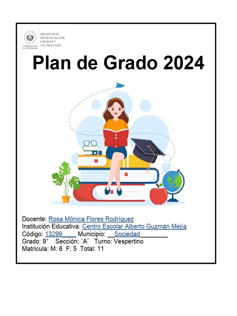 Plan de Grado 2024 | PDF | Aprendizaje | Enseñando