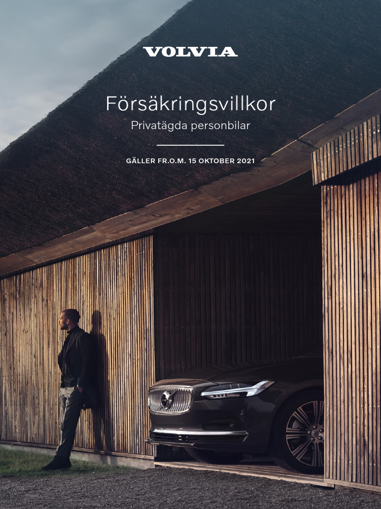 Volvia Privat Villkor 2021 | PDF