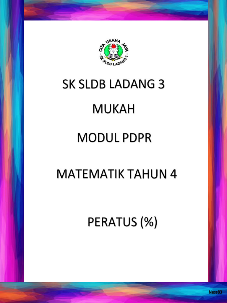 MateThn4 Peratus | PDF