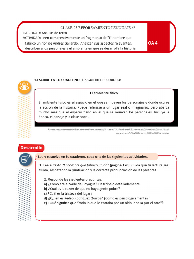 Clase 25 Reforzamiento 6° | PDF