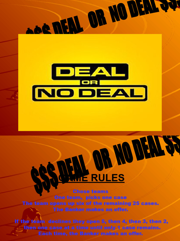Deal or No Deal | PDF