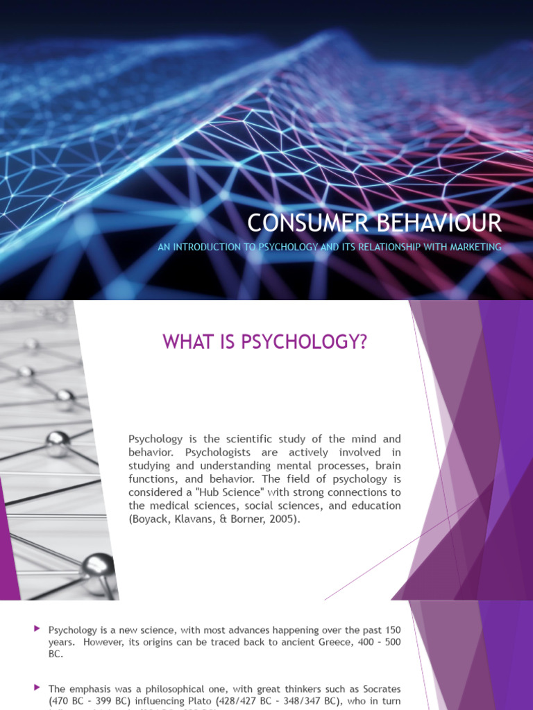 Consumer Behaviour | PDF | Psychology | Cognition
