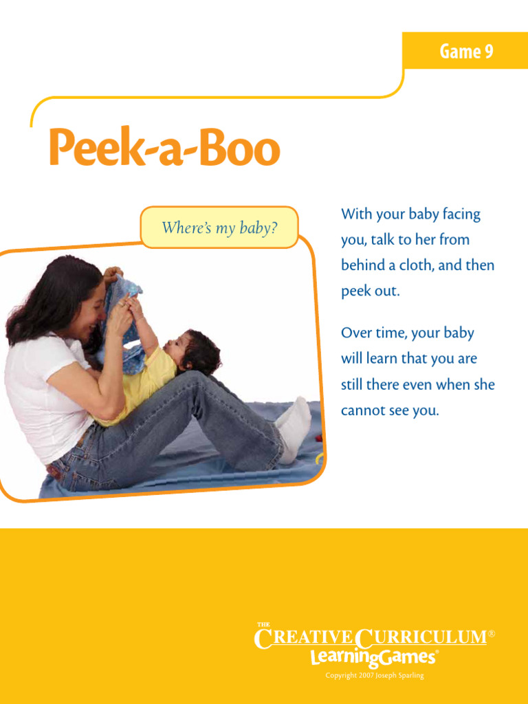 Peek A Boo | PDF