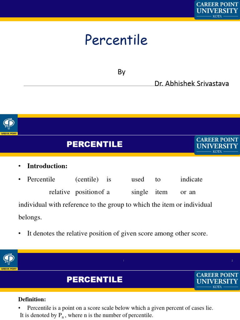 Percentile 200904064156 Pdf Percentile