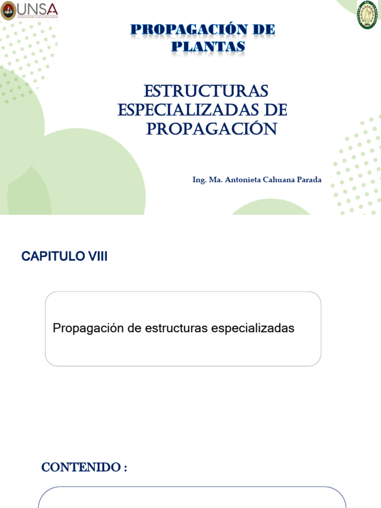 Clase 14. Estructuras Especializadas. | Descargar gratis PDF | Tallo de ...