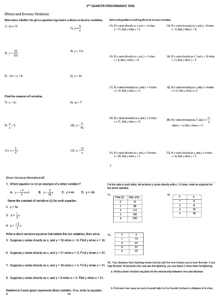2ND Quarter Performance Task | Download Free PDF | Arithmetic | Elementary Mathematics