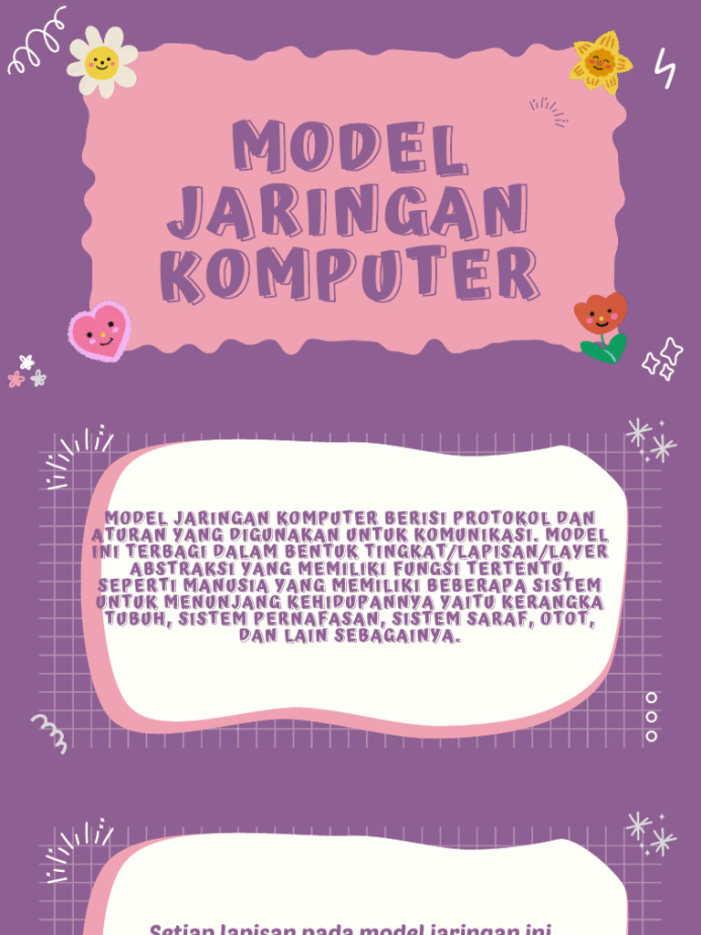 Model Jaringan Komputer dan Protokol | PDF