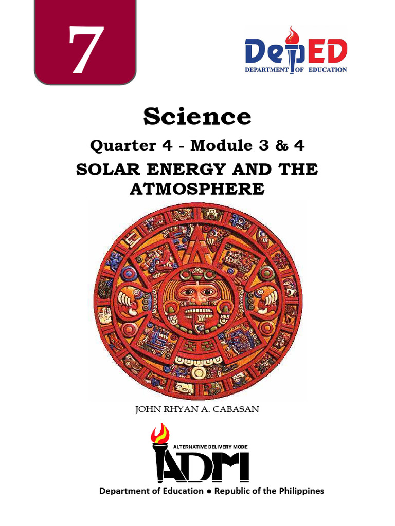 Science: Solar Energy and The Atmosphere | PDF | Atmosphere Of Earth | Atmosphere