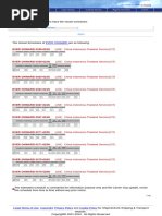 CWT-Globelink-E-Schedule-(02_03_2025 05_55 PM) | PDF | Government Of China | Transport Companies