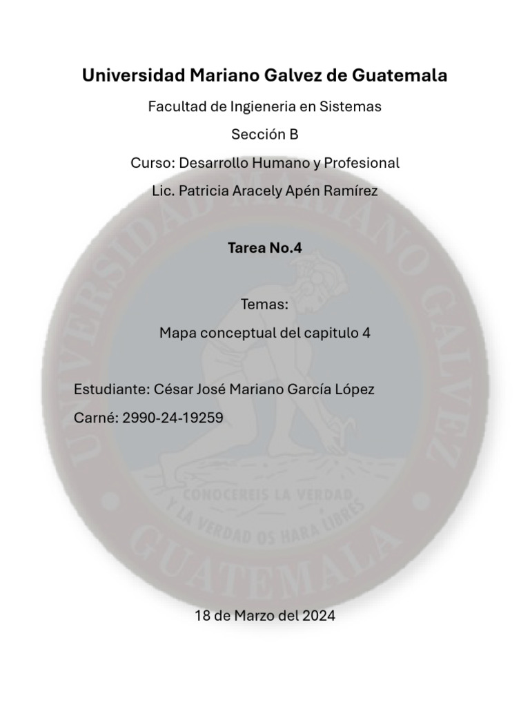 Mapa Conceptual Del Cap 4 | PDF