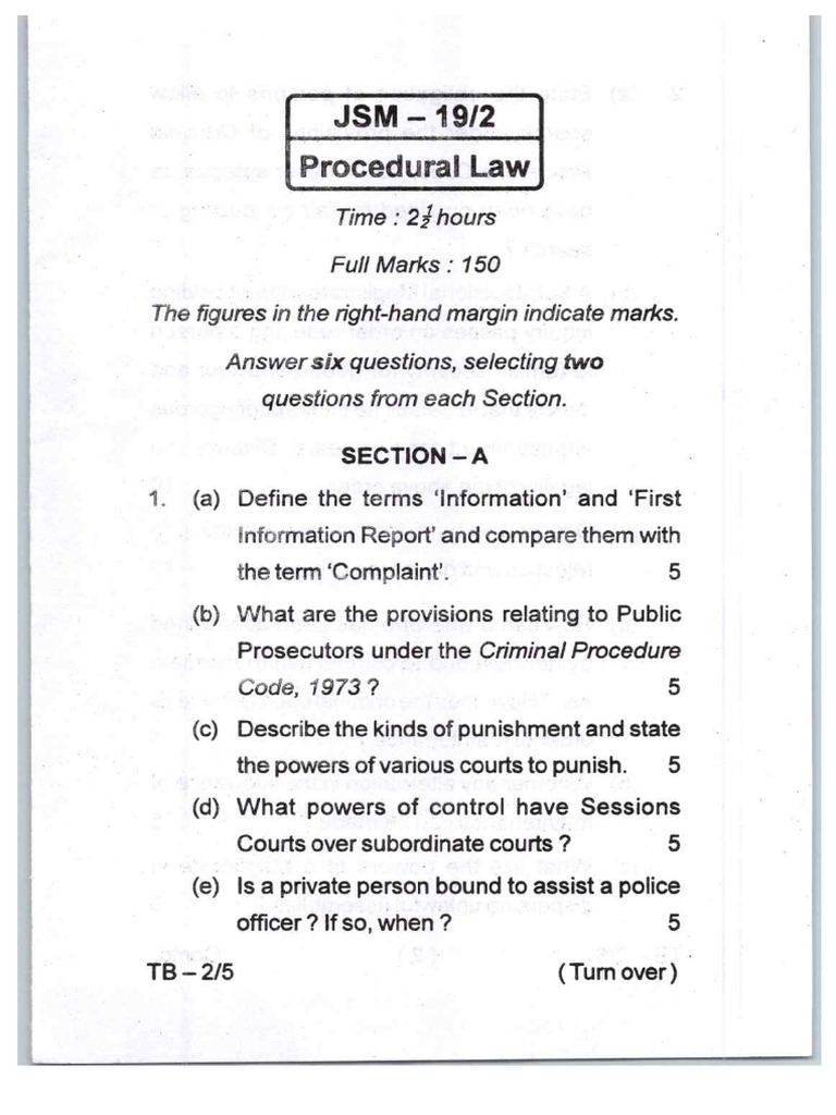 OJS-2019 Main Procedural-Law | PDF