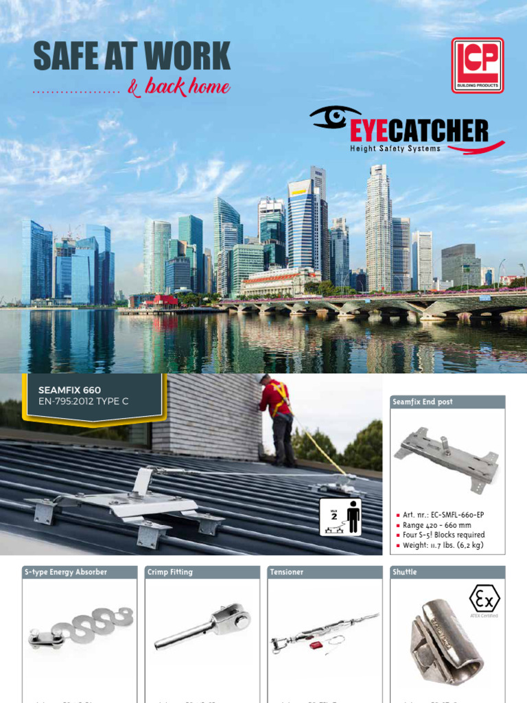 Eyecatcher Safety Systems Overview | PDF | Ladder | Civil Engineering