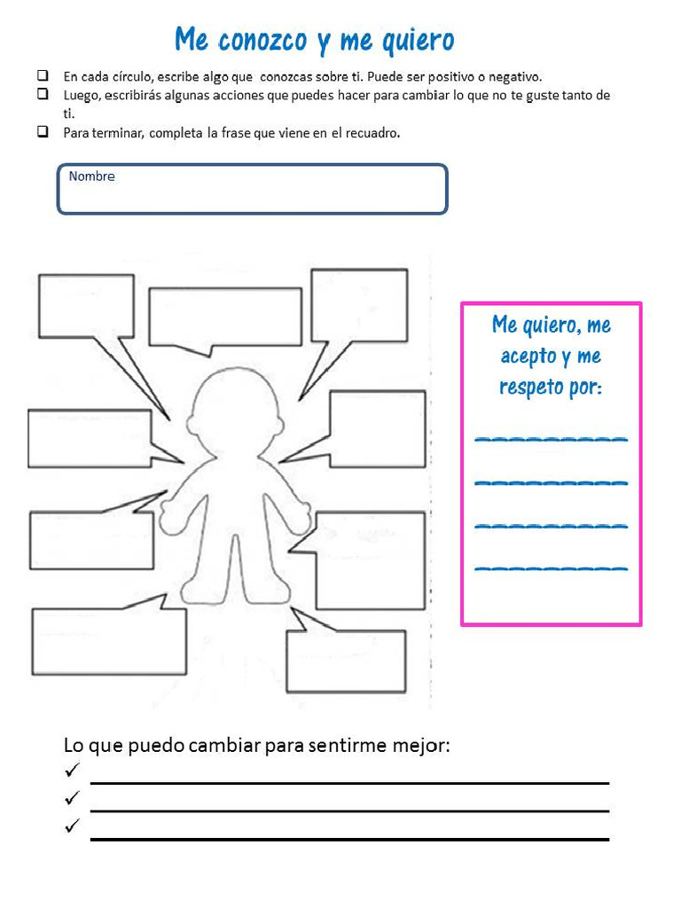 Me Conozco y Me Quiero | PDF