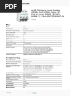 Schneider Electric - Ringmaster - RN2D-T2C3-21NZAU | PDF | Pressure Measurement | Relay