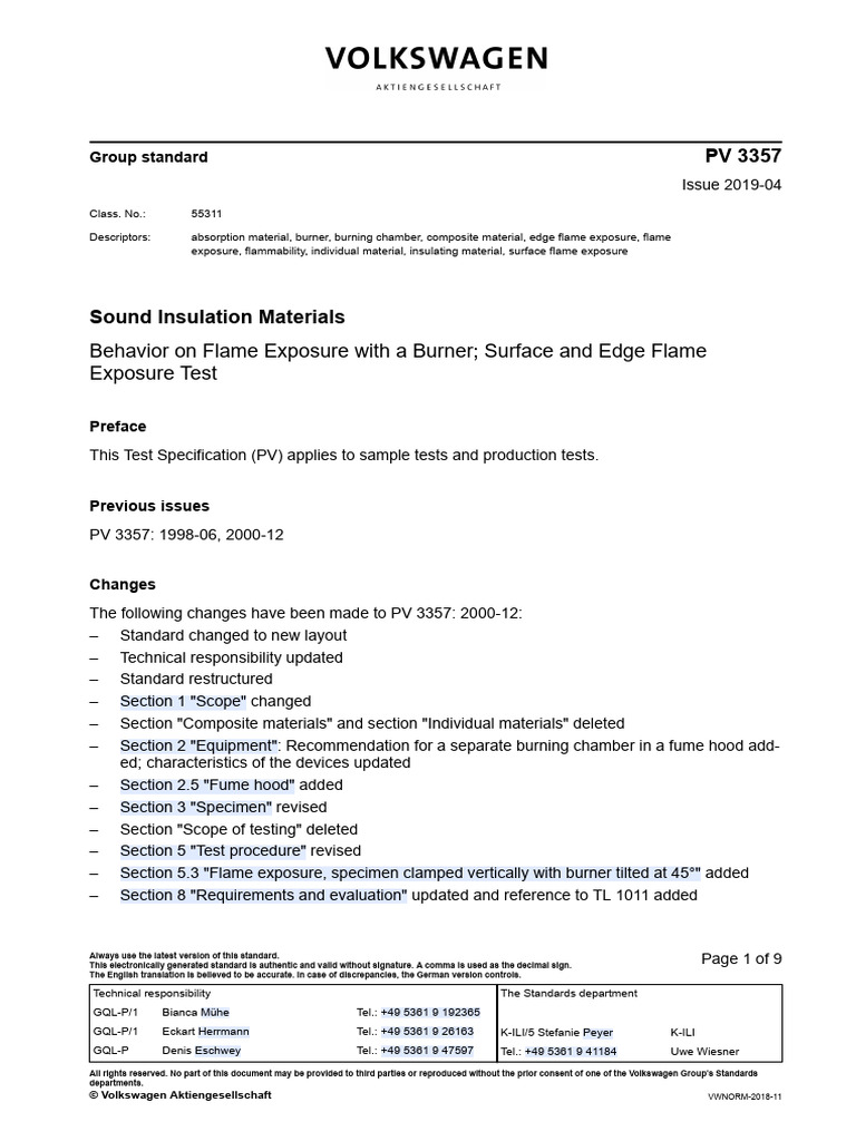 PV 3357 en | PDF | Combustion | Smoke