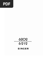Manual 9410 Singer | PDF | Sewing Machine | Seam (Sewing)