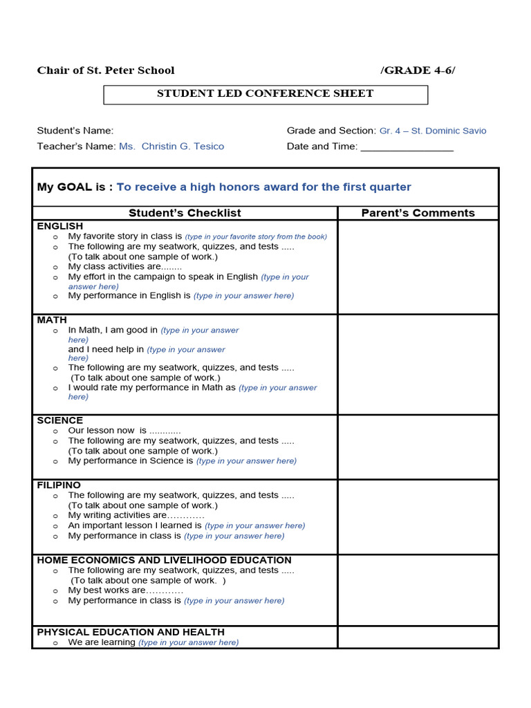 SLC-Planning-Sheet-Gr.-4-6 - Sample Katipunan | Download Free PDF | Teaching | Behavior Modification