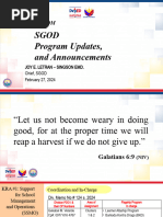 Checklist DepEd Order 7 S 2023 - Disrict | PDF