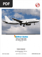 Boeing 727 Paper Model | PDF