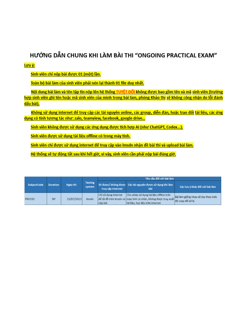 PRO192 Đề-1 | PDF