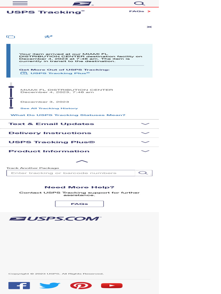 USPS Tracking® Results | PDF | United States Postal Service | Public ...