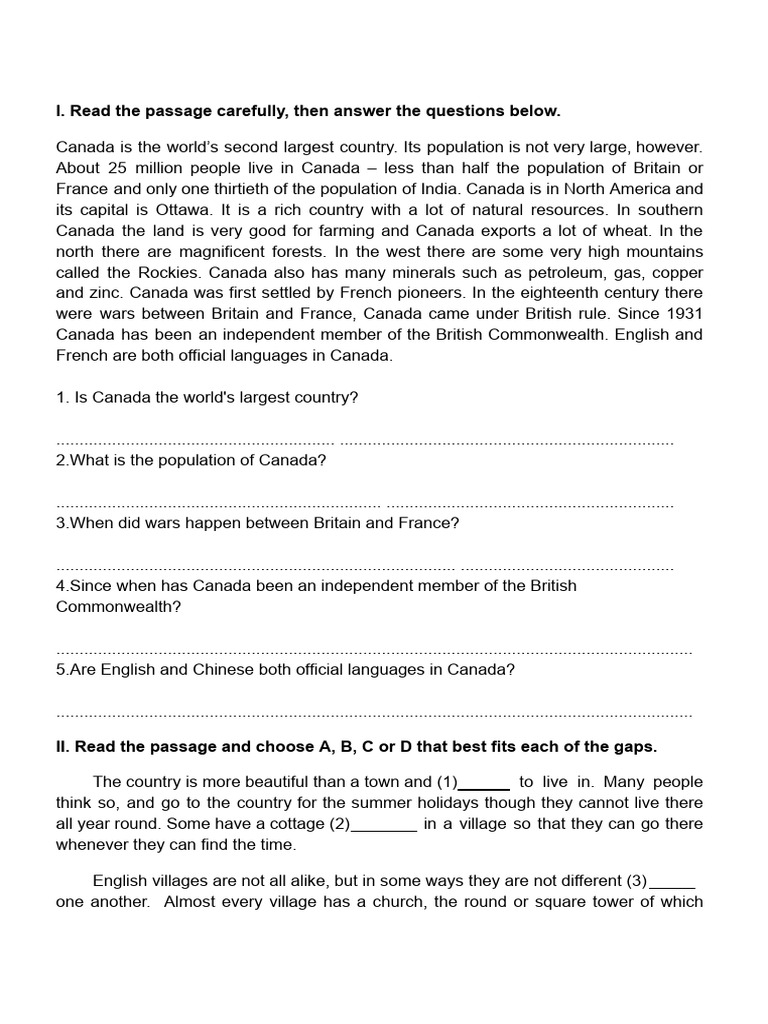 Grade 9 | PDF | Canada | Linguistics