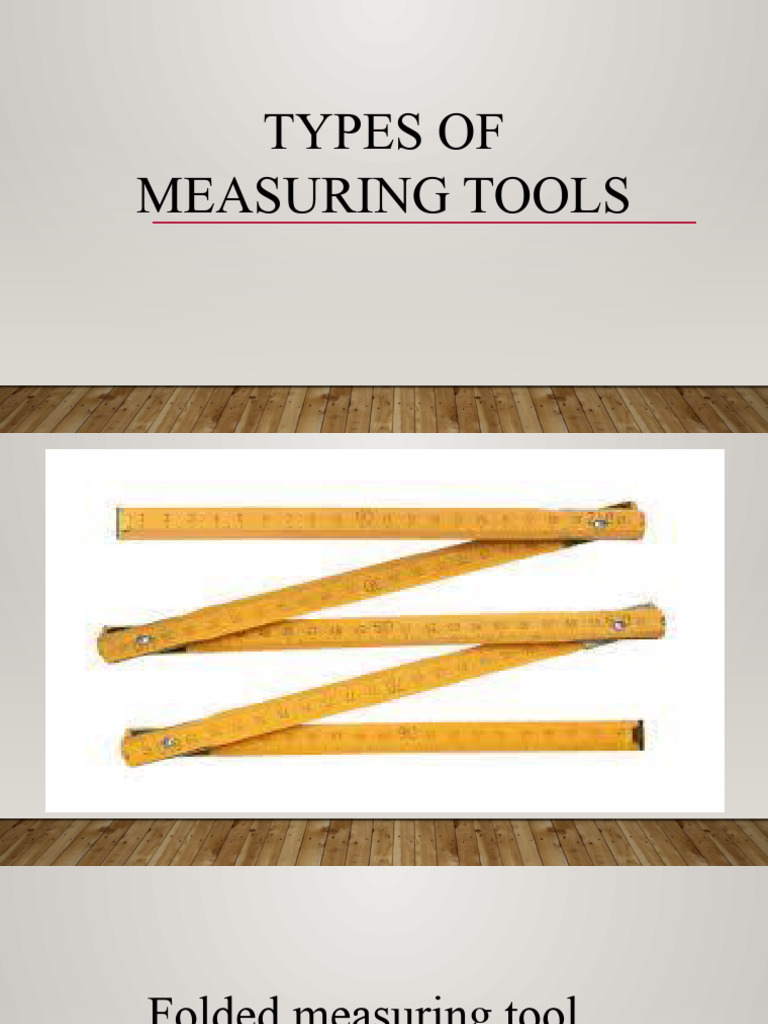 Module 3-Types of Measuring Tools Version 1 | PDF | Travel | Home & Garden