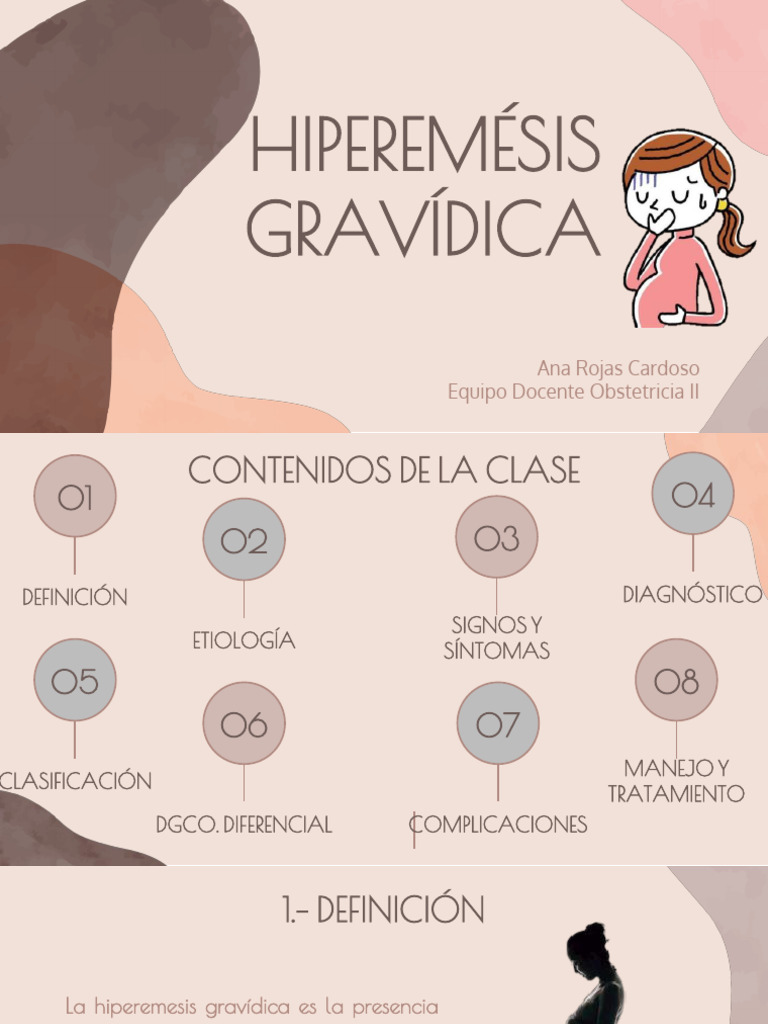 Hiperemesis Gravidica 2024 | PDF | El embarazo | Medicina CLINICA
