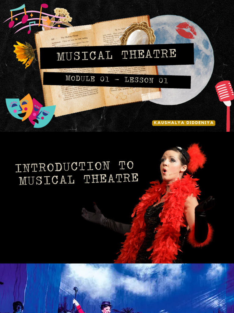 Musical Theatre - Module I - Lesson 01 | PDF | Musical Theatre | Theatre