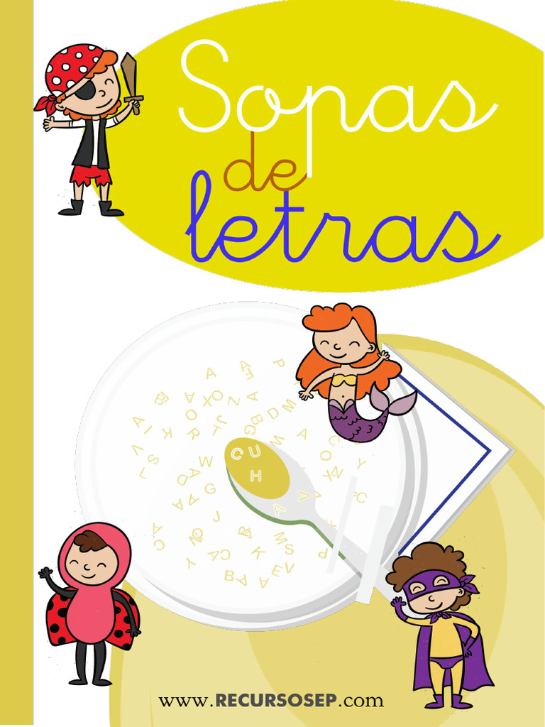 Libro Sopa de Letras Recursosep Primaria | PDF