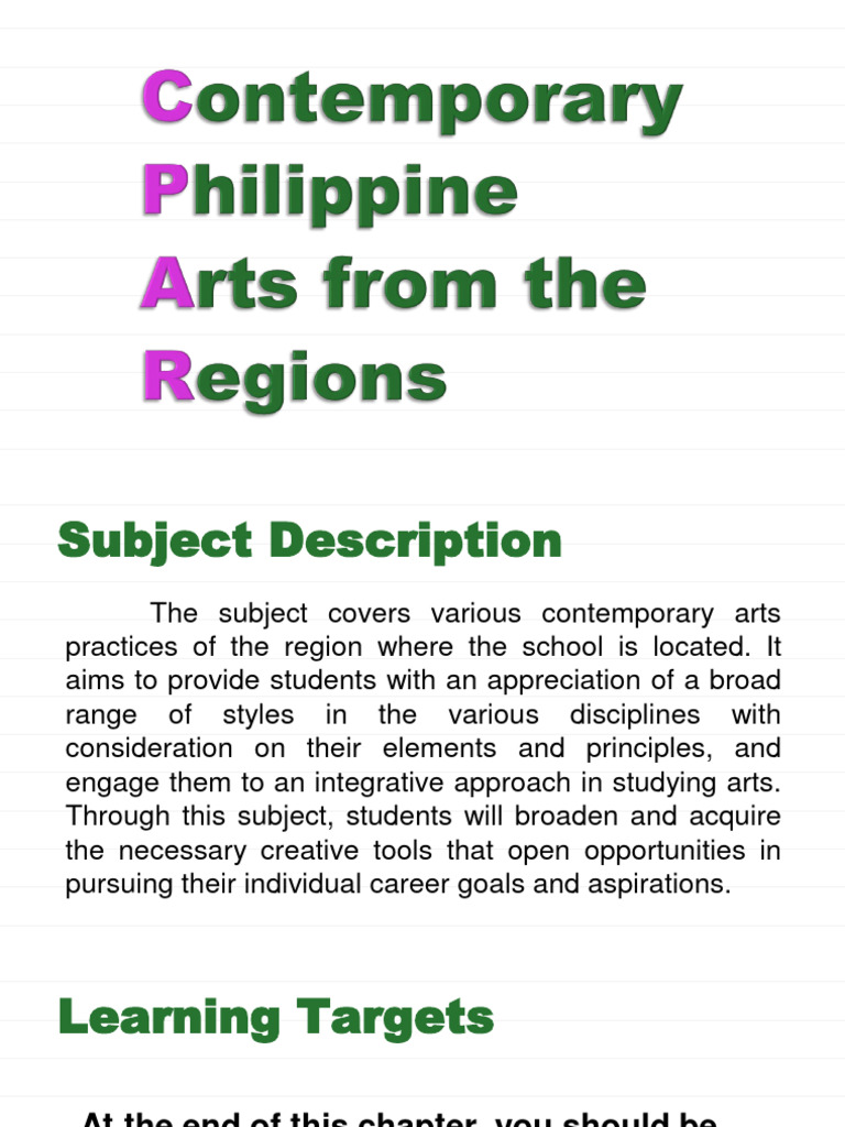 CPAR - W1Q3 - Intro To CPAR | PDF | Humanities | Science