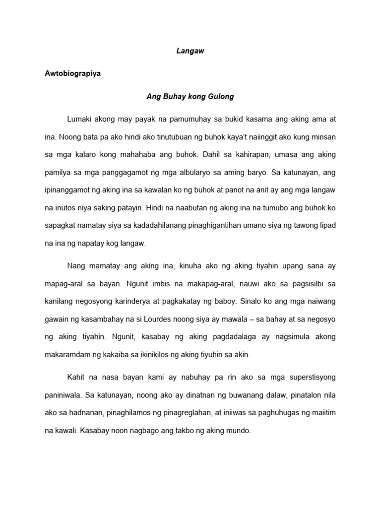 Langaw | PDF