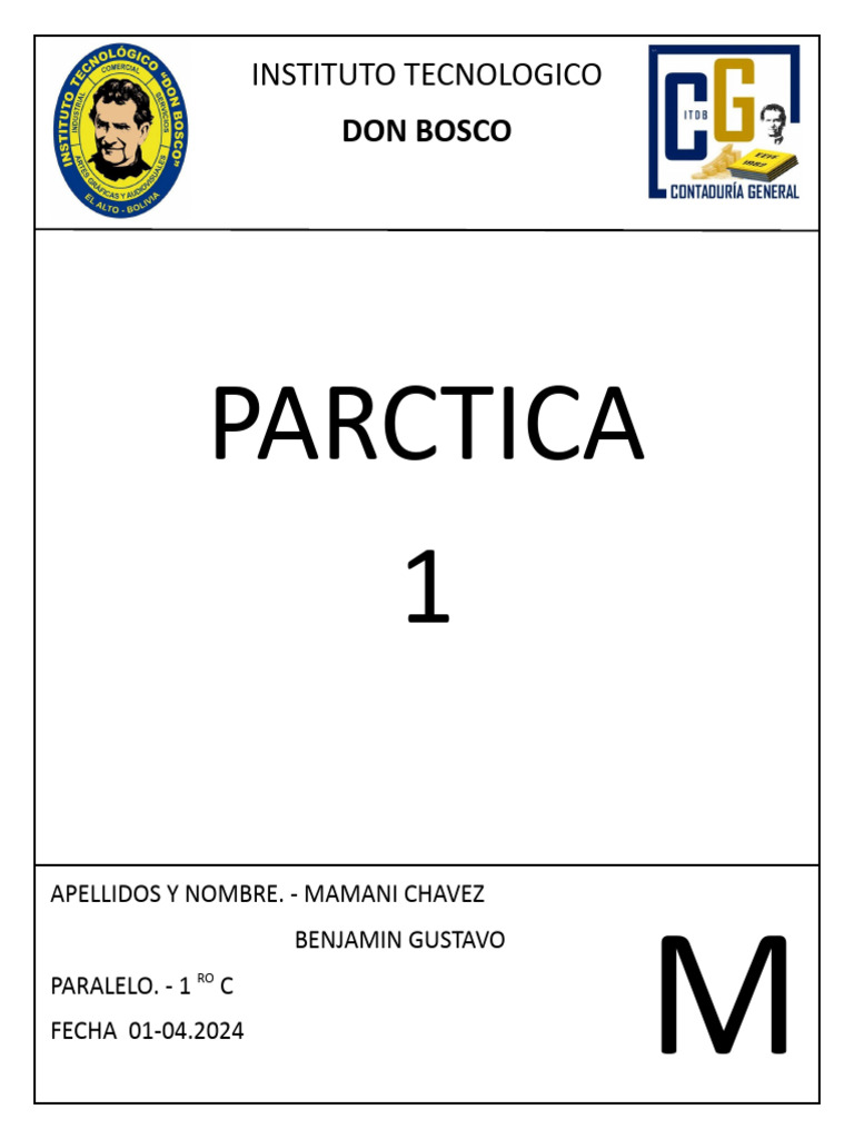 Caratula Conta 1 | PDF