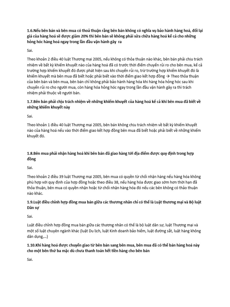 Bài tập 6-10 LKD | PDF