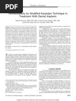 Vestibuloplasty Techniques Overview | PDF | Dentures | Mouth