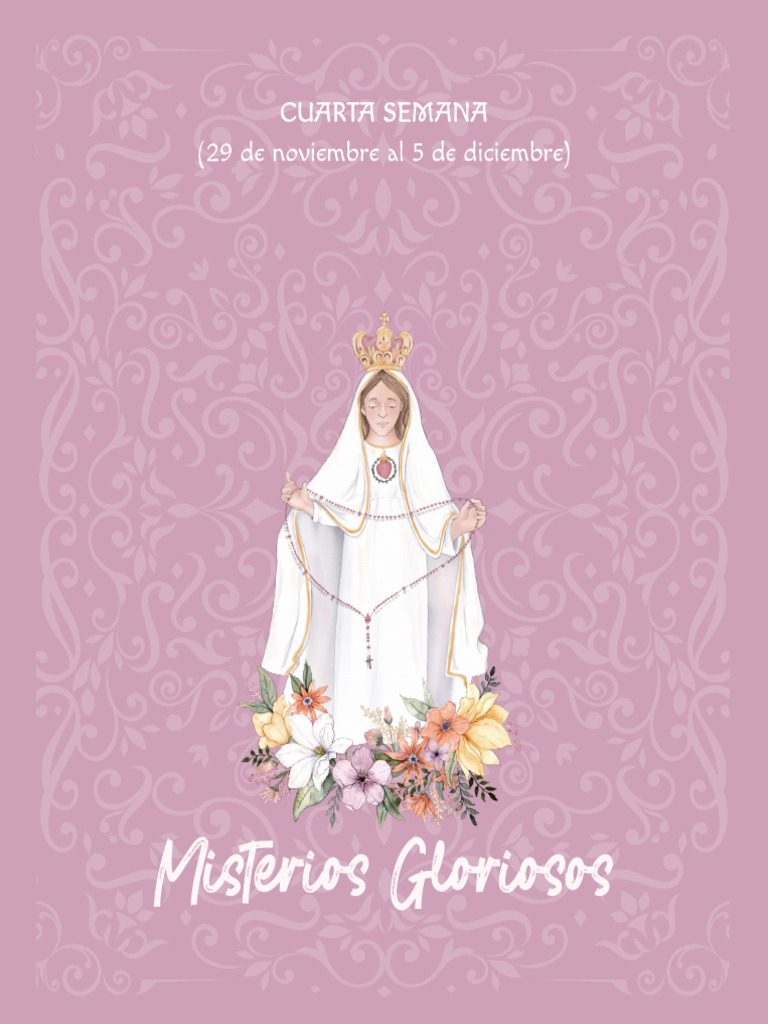 Mes de María 2023 Semana 4 | PDF | María, madre de Jesús | Oración