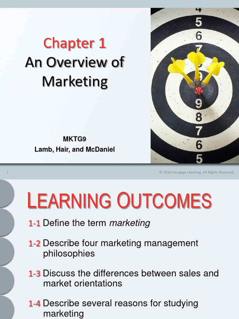 MKTG9 - IE - Ch01 - PPT An Overview of Marketing-1 | PDF | Marketing ...