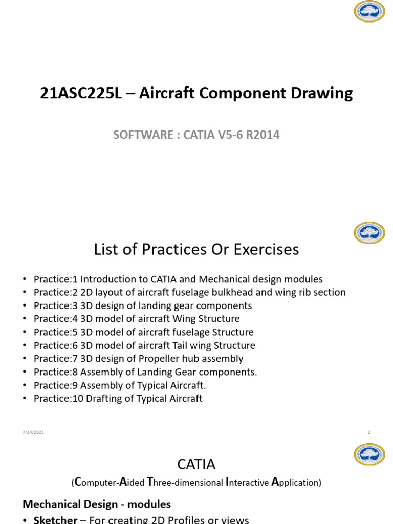 21ASC225L- ACD Ex 1a & 2a - PPT& Instruction | PDF | 3 D Computer ...