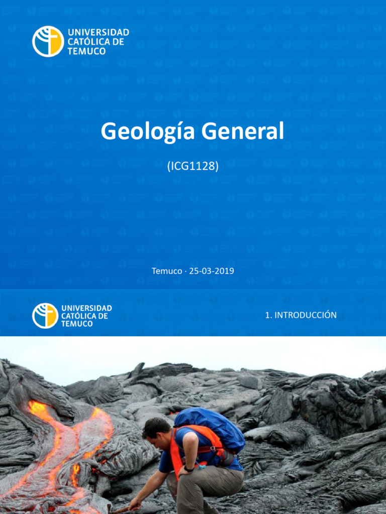 Curso Geología: Estructura y Principios | PDF | Geología | Roca (geología)