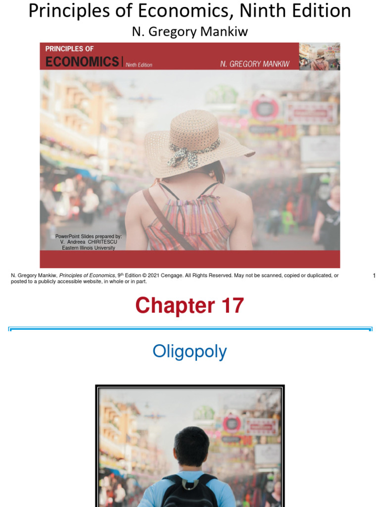Chapter 17 Oligopoly | PDF | Opec | Oligopoly