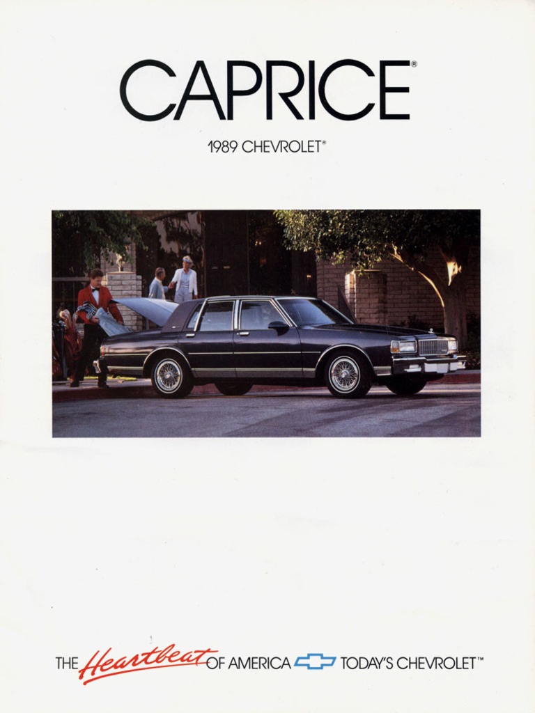 1989 Chevrolet Caprice Classic | PDF