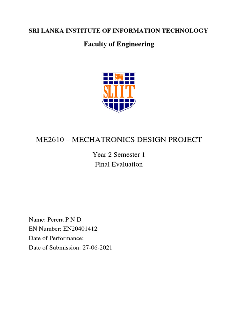 Line Following Robot Full Report | PDF | Engines | Arduino